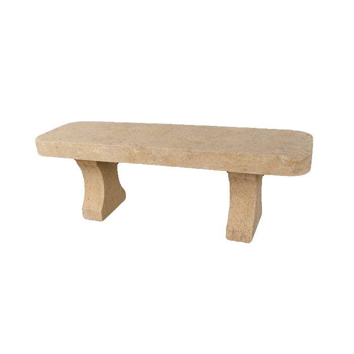 Banc en pierre naturelle｜Jardin extérieur